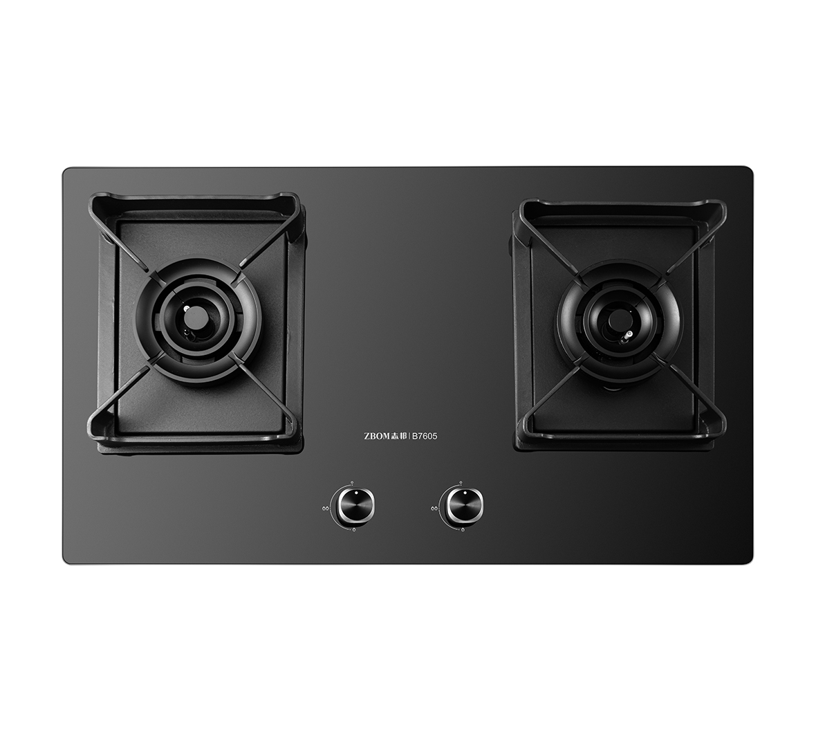 JZ(T/Y)-B7605 双眼钢化玻璃灶 - 厨房电器详情-志邦家居