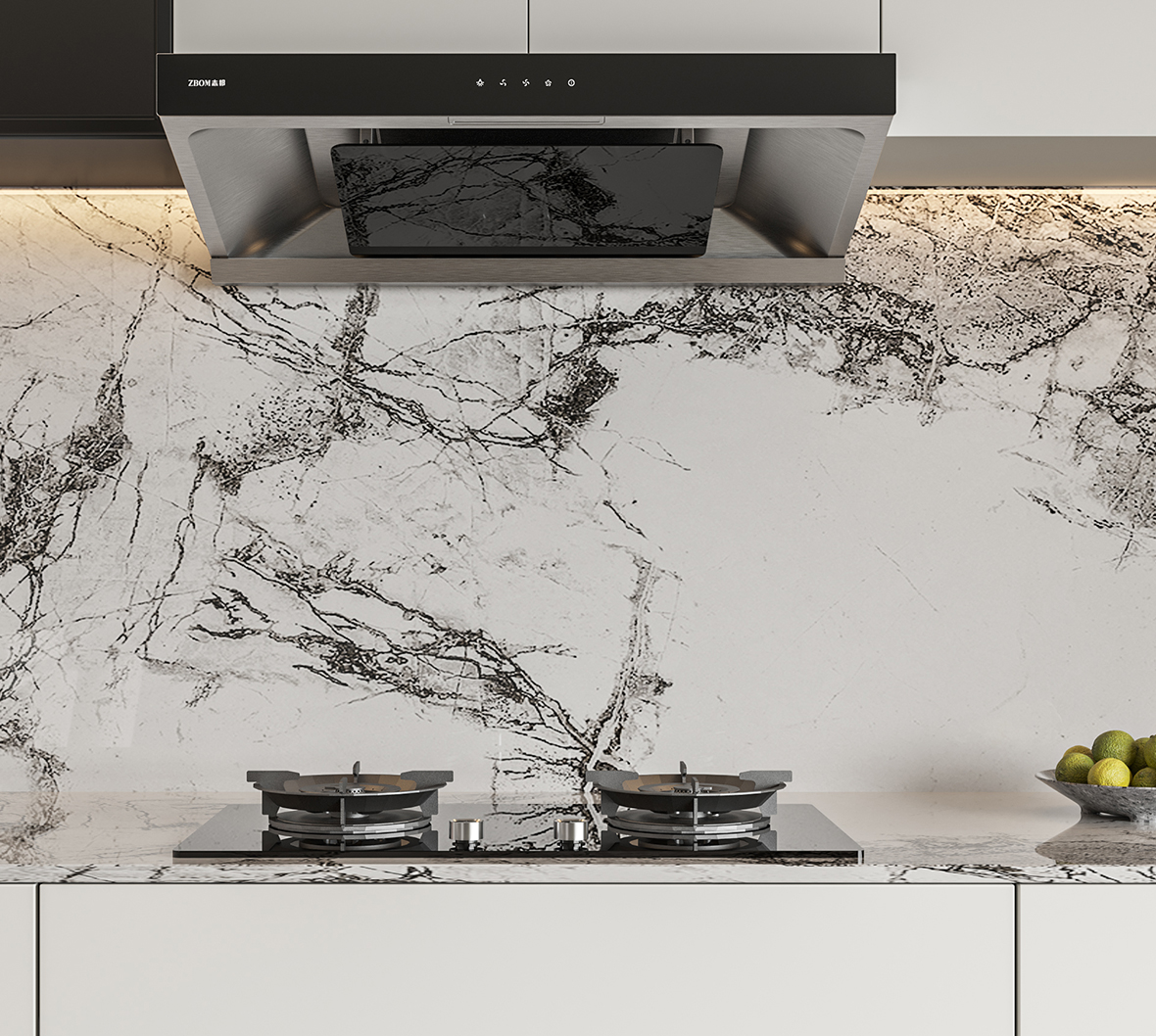 JZ(T/Y)-B7812 玻璃面板双眼灶具 - 厨房电器详情-志邦家居