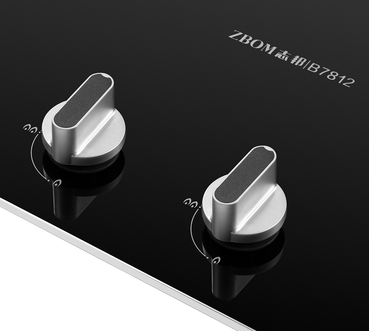 JZ(T/Y)-B7812 玻璃面板双眼灶具 - 厨房电器详情-志邦家居